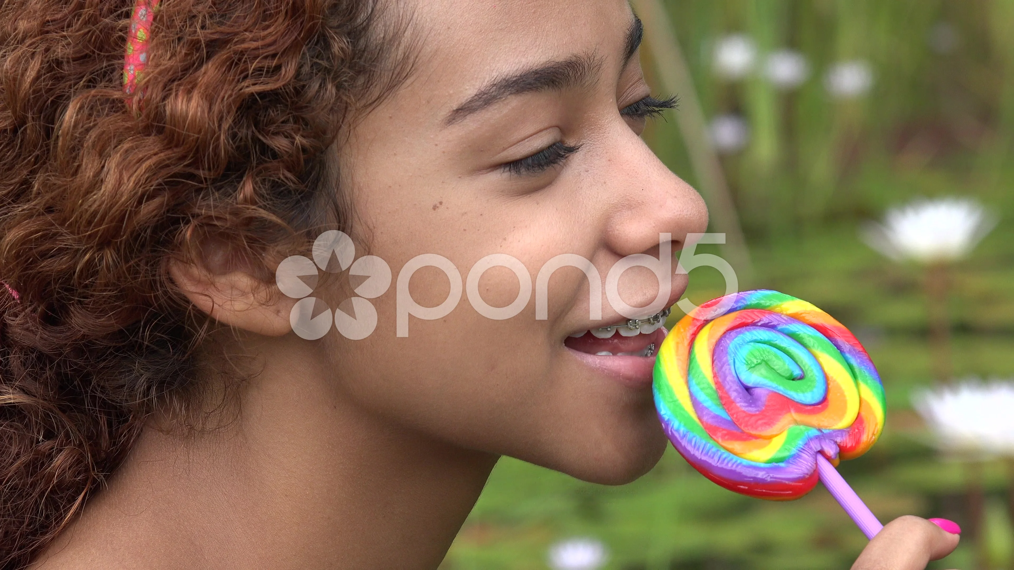 Woman Lollipop