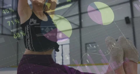 Teen gymnast initiating hamstring stretc... | Stock Video | Pond5