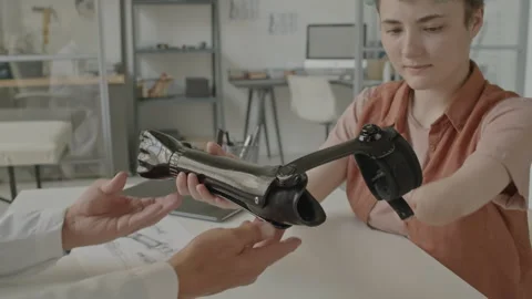 Prosthesis Arm Stock Videos – Royalty-Free HD & 4K Videos | Pond5