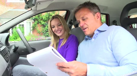 Driving Test Stock Video Footage | Royalty Free Driving Test Videos | Pond5