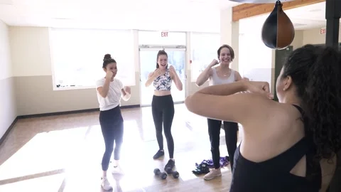 Girls Boxing Stock Video Footage | Royalty Free Girls Boxing Videos | Pond5