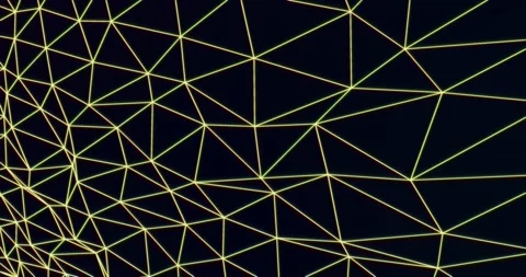 Tehcnology wireframe animation backgroun... | Stock Video | Pond5