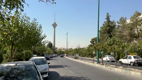 Tehran, Iran - 08/10/2023: Milad tower i... | Stock Video | Pond5
