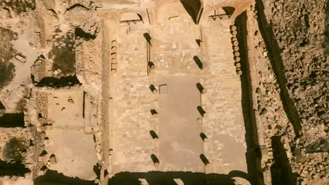 Tel Shivta ancient Nabatean byzantine to... | Stock Video | Pond5