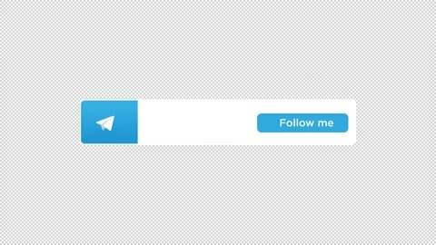 telegram Lower Third Alpha Channel | Stock Video | Pond5