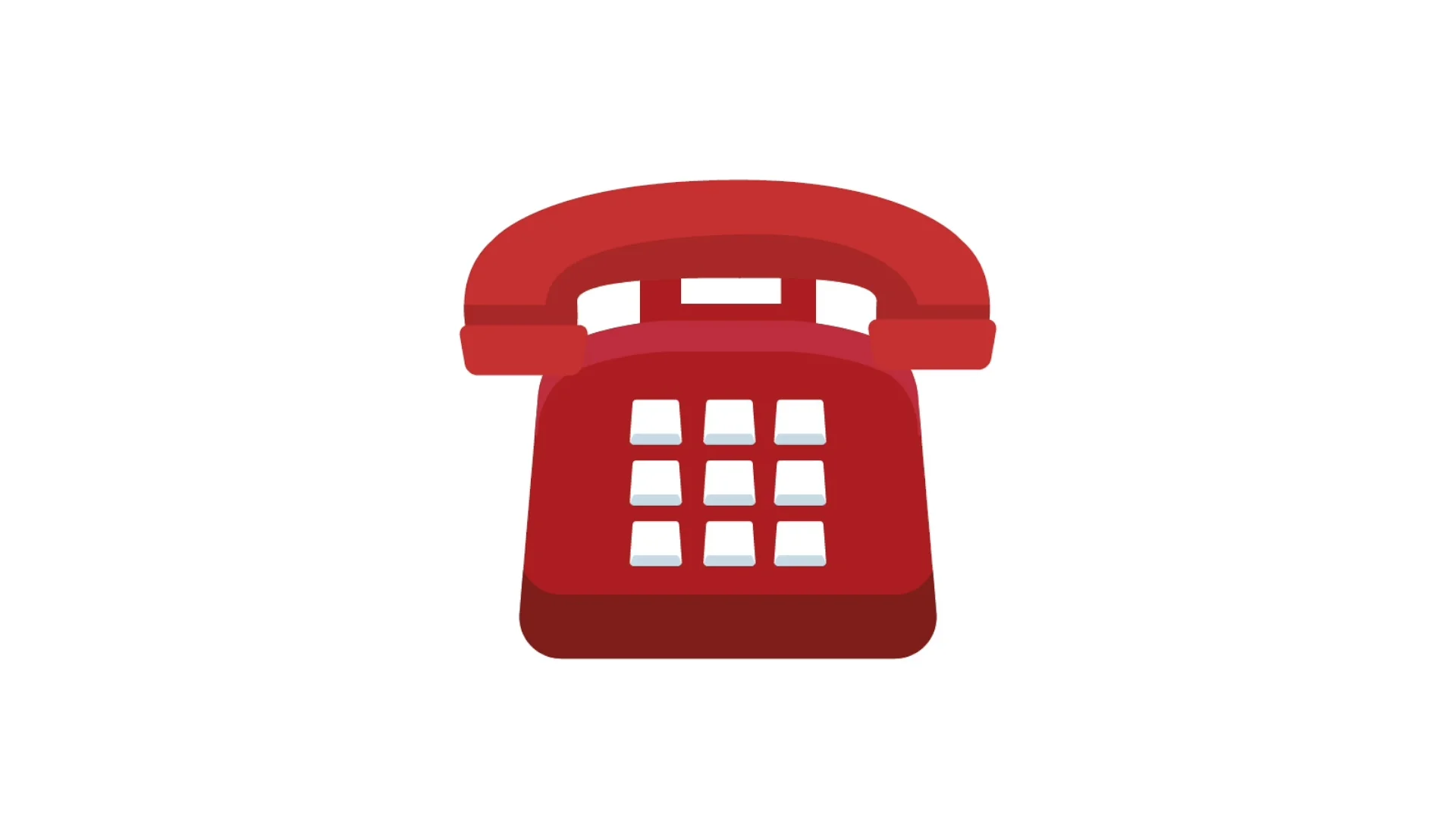 Animated Ringing Telephone
