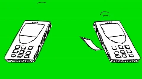 Telephone Texting Message - Animation - ... | Stock Video | Pond5