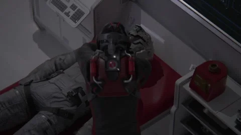 Teleport room and defibrillator performe... | Stock Video | Pond5