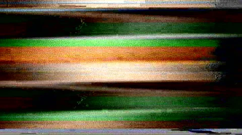 television color bars VHS bad signal gre... | Stock Video | Pond5