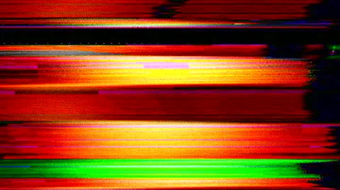 television color bars VHS bad signal gre... | Stock Video | Pond5