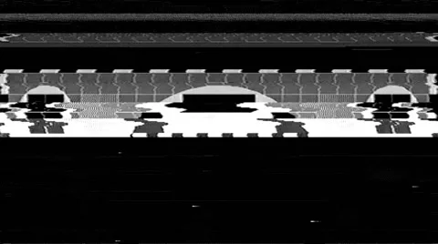 television color bars VHS bad signal gre... | Stock Video | Pond5