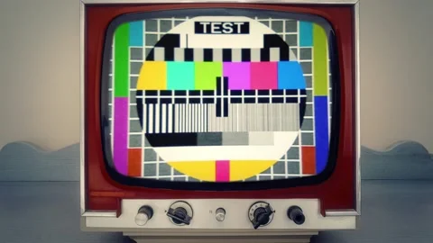 Tv Test Card Stock Footage ~ Royalty Free Stock Videos | Pond5