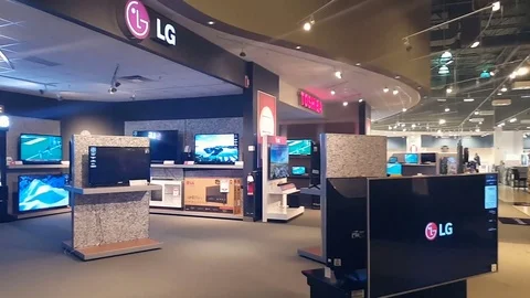 Television TV Smooth Steadicam Display o... | Stock Video | Pond5