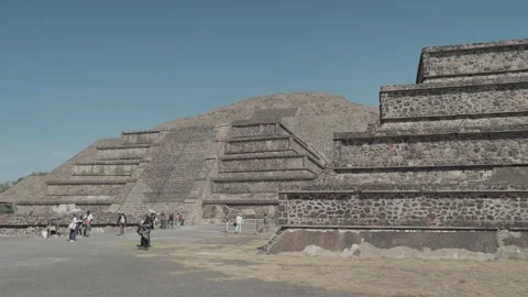 Temple of Quetzalcoatl, Pyramid of the M... | Stock Video | Pond5