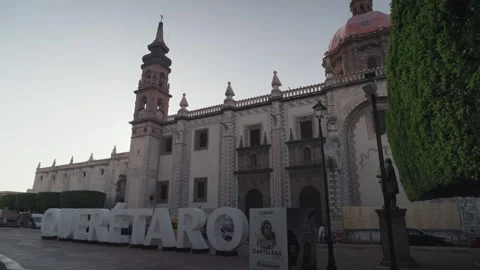 Templo de Santa Rosa de Viterbo, The Let... | Stock Video | Pond5