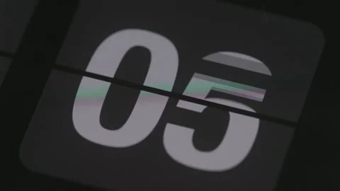 Digital Clock Countdown Stock Video Footage | Royalty Free Digital ...