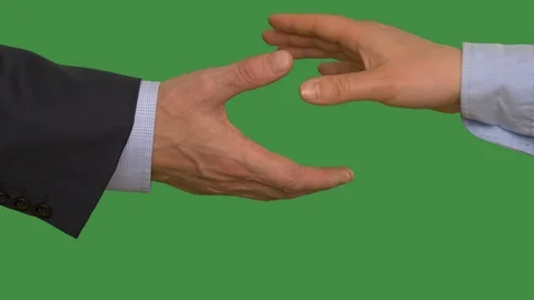 Handshake Green Screen Stock Video Footage | Royalty Free Handshake ...