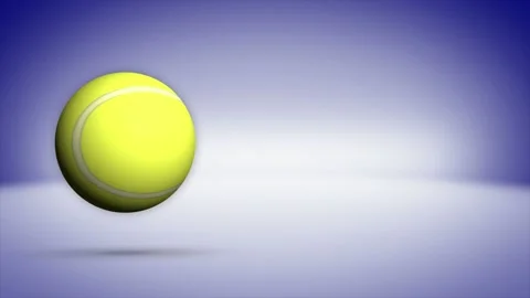 Tennis Ball Animation, Background, Loop | Stock Video | Pond5
