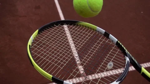 Tennis Ball Bouncing Stock Video Footage | Royalty Free Tennis Ball ...