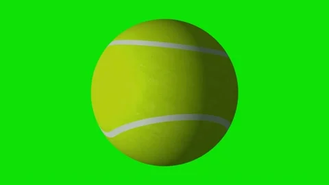 Tennis ball spinning rotation 3D animati... | Stock Video | Pond5