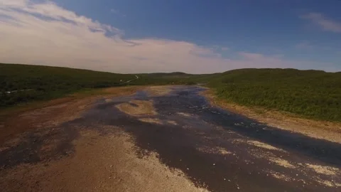 Teno River Alaköngäs, Lapland, Finland... | Stock Video | Pond5