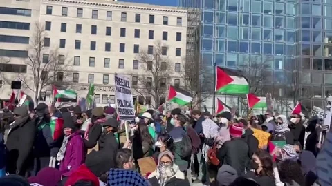 Tens Of Thousands March In Washington, D... | Stock Video | Pond5