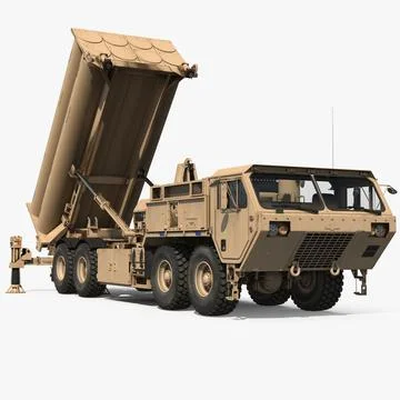 Terminal High Altitude Area Defense THAAD Battle Position ~ 3D Model ...