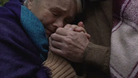 Old Woman Crying Stock Footage ~ Royalty Free Stock Videos | Pond5