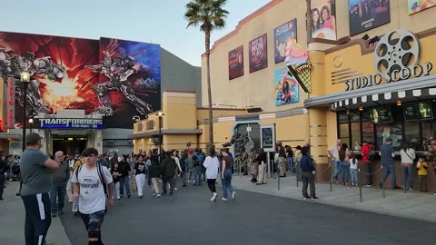 Terminator Ride Universal Studios Hollyw... | Stock Video | Pond5