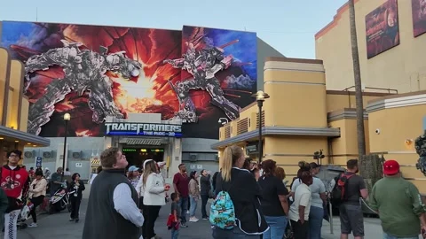 Terminator Ride Universal Studios Hollyw... | Stock Video | Pond5