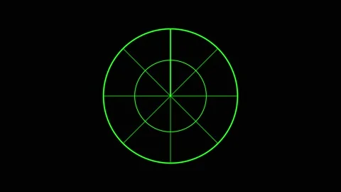 Terrain scanner. Air defense. Radar scre... | Stock Video | Pond5