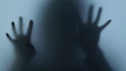 Horror Face Shadow Stock Footage ~ Royalty Free Stock Videos | Pond5