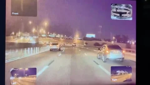 Tesla Car with Multiple Camera Angles Ca... | Stock Video | Pond5