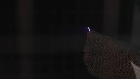 Tesla coil electric discharge. An electr... | Stock Video | Pond5
