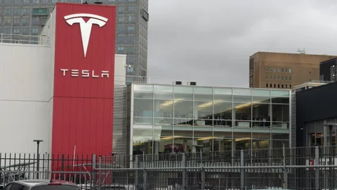 Tesla Logo Stock Video Footage | Royalty Free Tesla Logo Videos | Pond5