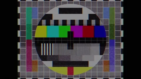 Tv Test Pattern Stock Video Footage | Royalty Free Tv Test Pattern ...