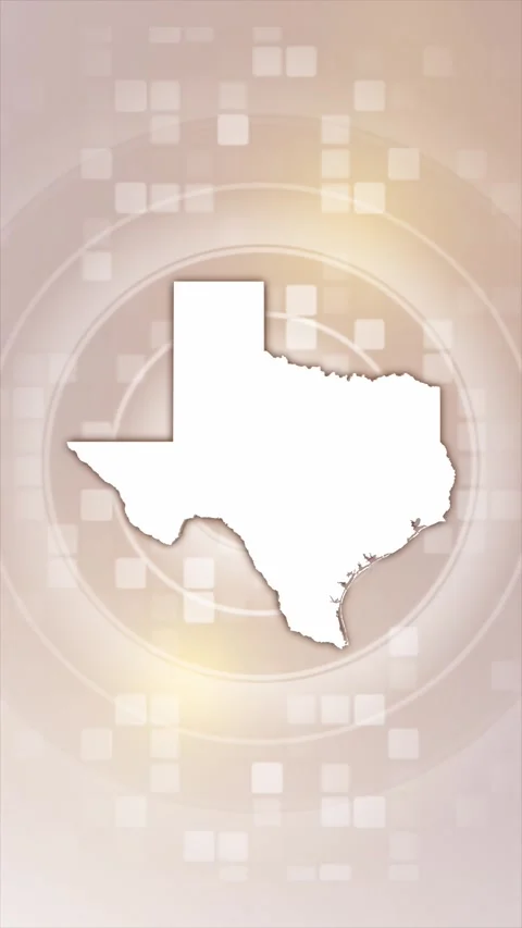 Texas Animated Map | Stock Video | Pond5