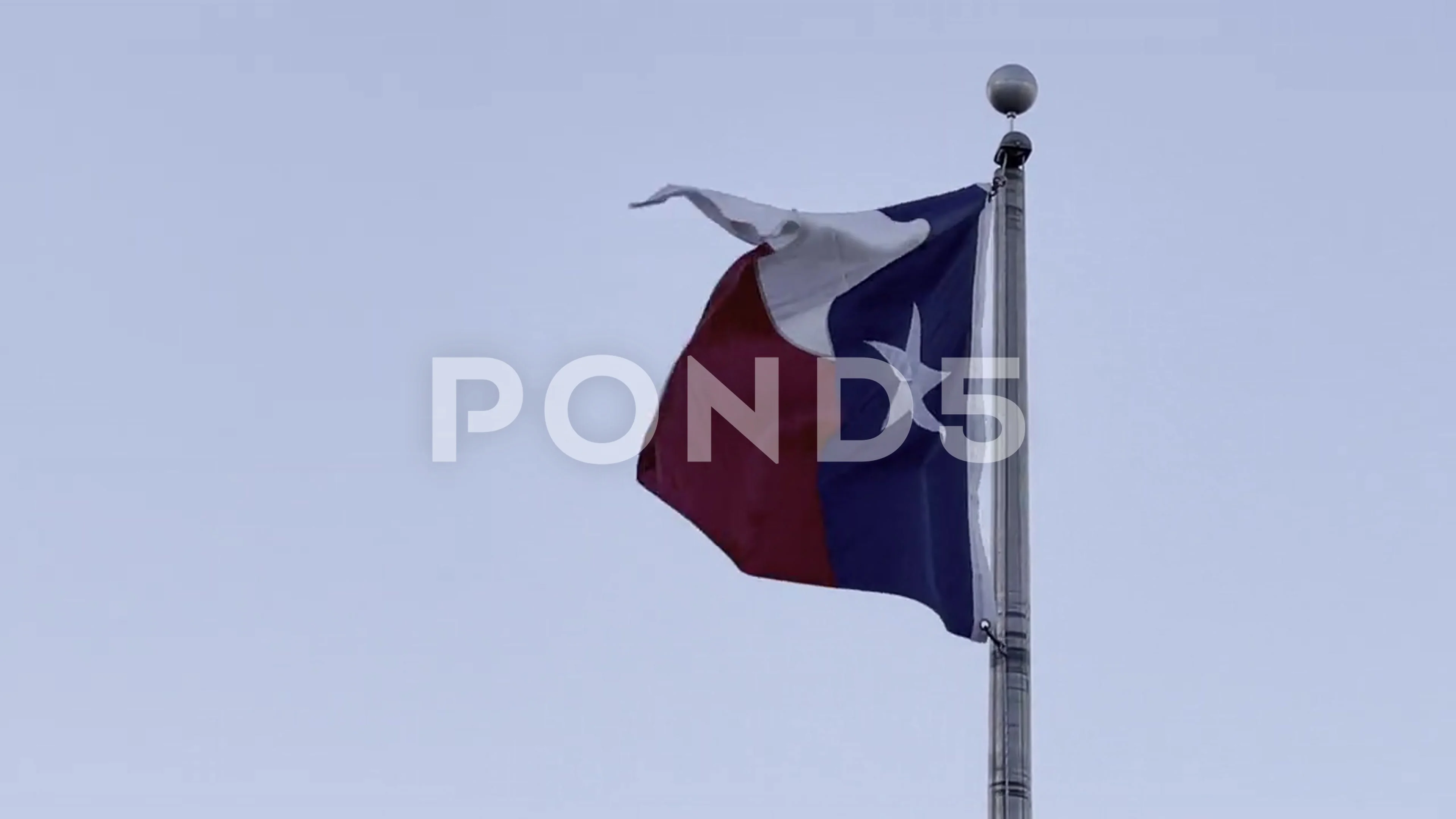 Lone Star Texas Flag Waving Plano Flag And Texas Flag Blowing In The