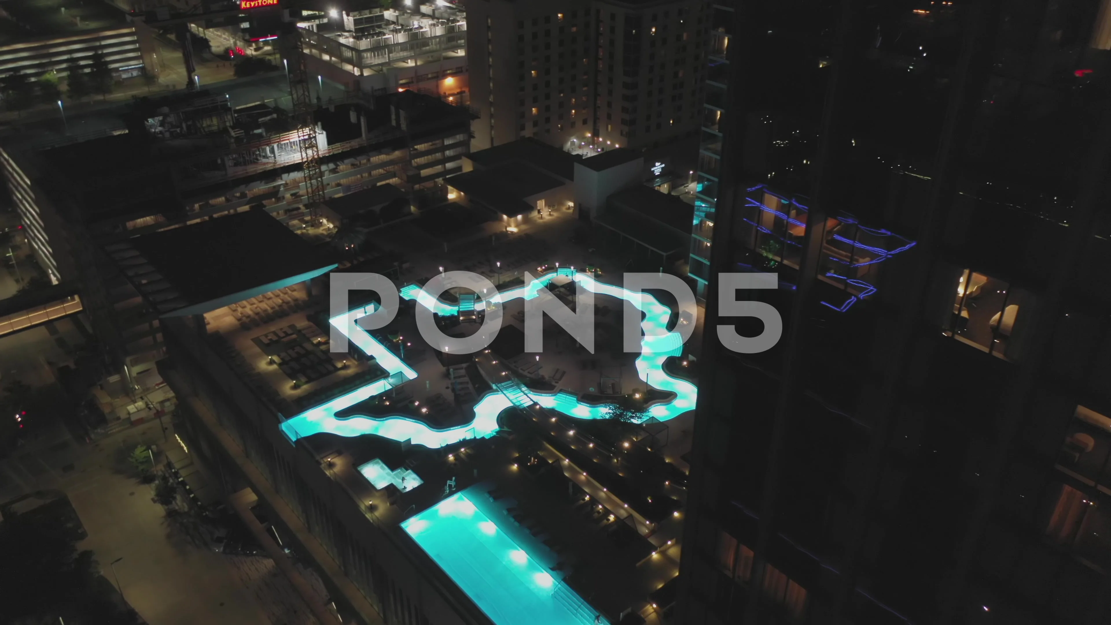 Houston Texas Shaped Swimming Pool