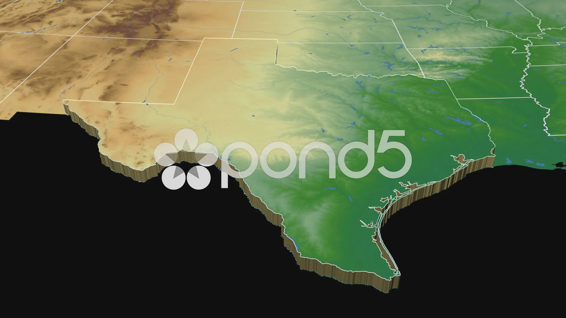 Physical Map Of Texas Geography Map Of Texas | Living Room Design 2020