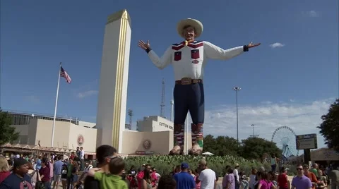 Big Tex Stock Footage ~ Royalty Free Stock Videos | Pond5