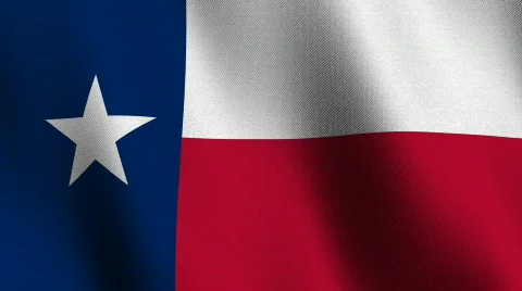 Texas state flag - seamless loop | Stock Video | Pond5