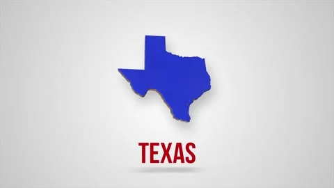 Texas State Outline Stock Footage ~ Royalty Free Stock Videos | Pond5