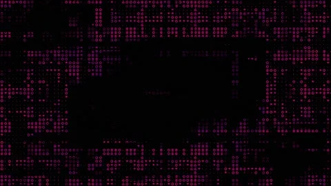 Text ASCII Animation Loop Complex Patter... | Stock Video | Pond5