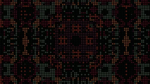 Text ASCII Animation Loop Complex Patter... | Stock Video | Pond5