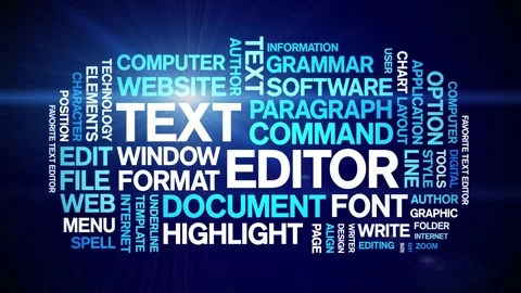 Editor Texto Stock Videos – Royalty-Free HD & 4K Videos | Pond5