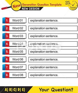 Text Templates - for teachers Stock Illustration #222006488