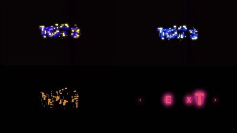 Text Transformation Animation Template ~ After Effects #131537724