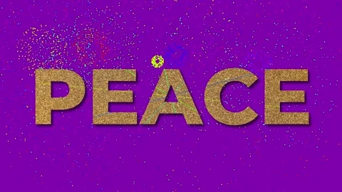 Glitter Peace Banner Stock Videos – Royalty-Free HD & 4K Videos | Pond5