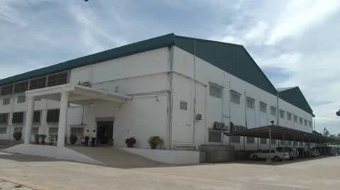 Factory Exterior Stock Video Footage | Royalty Free Factory Exterior ...